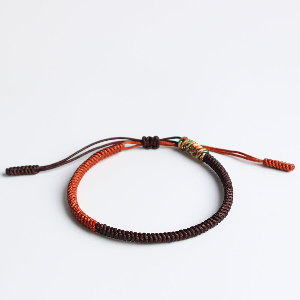 HANDMADE KNOTS LUCKY ROPE BRACELET ( Dharma ) – kundalinispirit