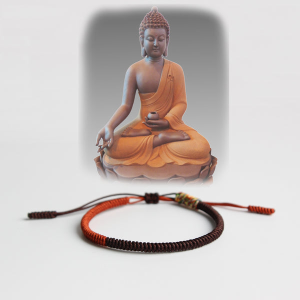 HANDMADE KNOTS LUCKY ROPE BRACELET ( Buddha ) – kundalinispirit